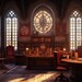 Wizard Common Room Virtual Background Bundle Work From Home Png 16X9 ...