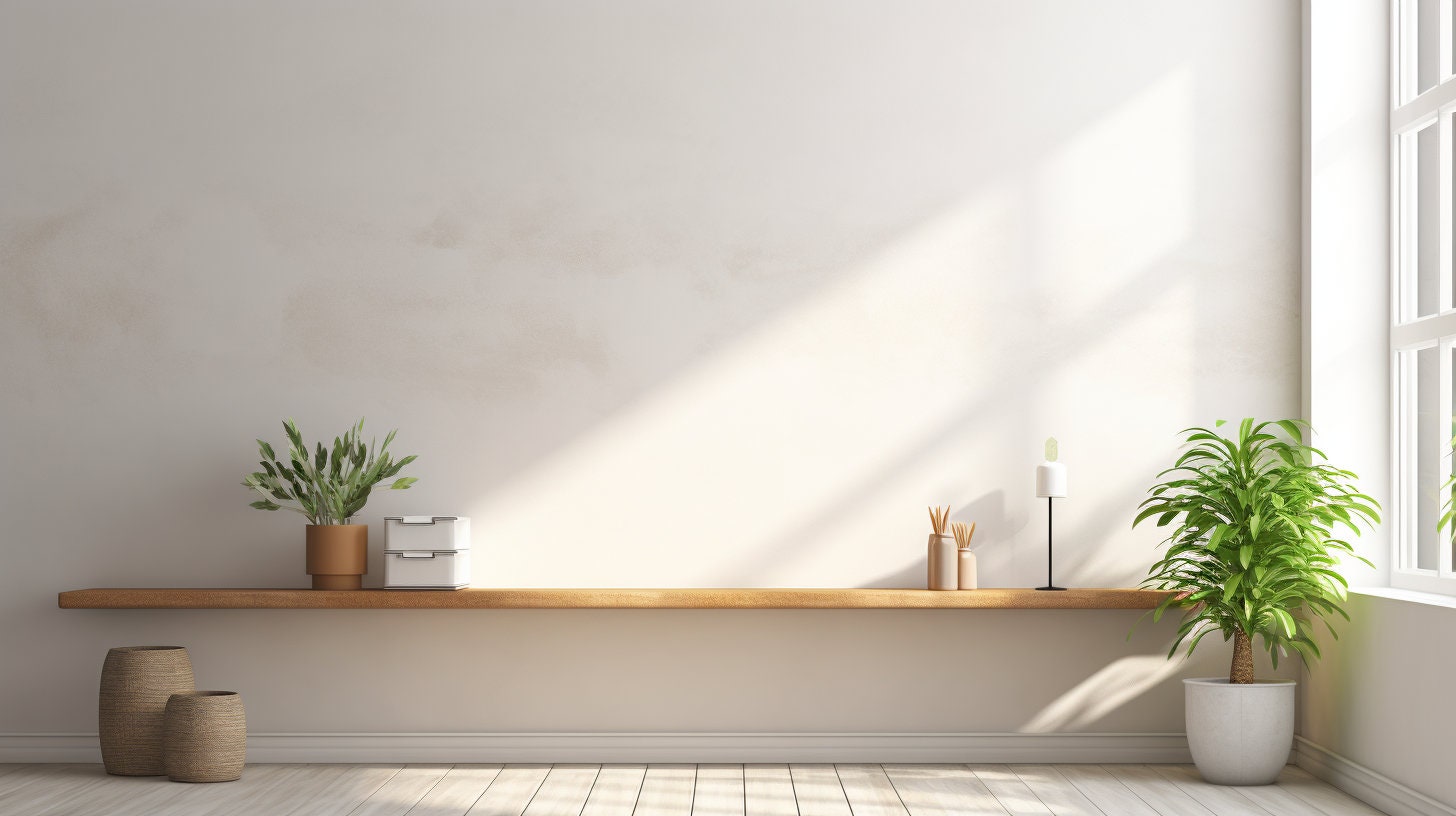 Light Boho Professional Zoom Virtual Background Bundle | Work From Home ...