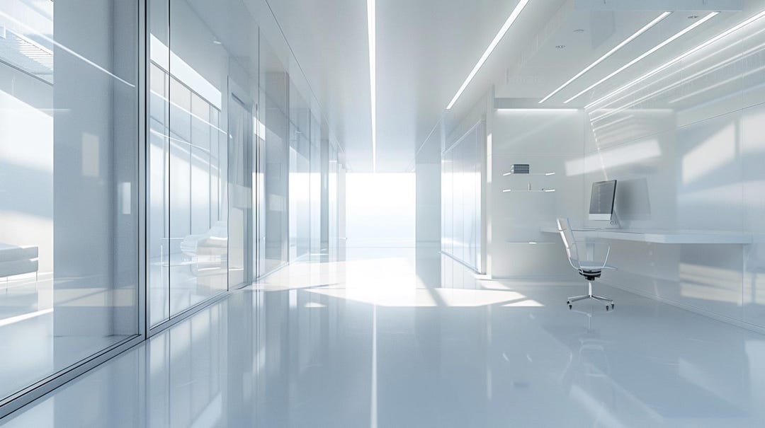 Spacious Office Environment Professional Virtual Background Bundle ...