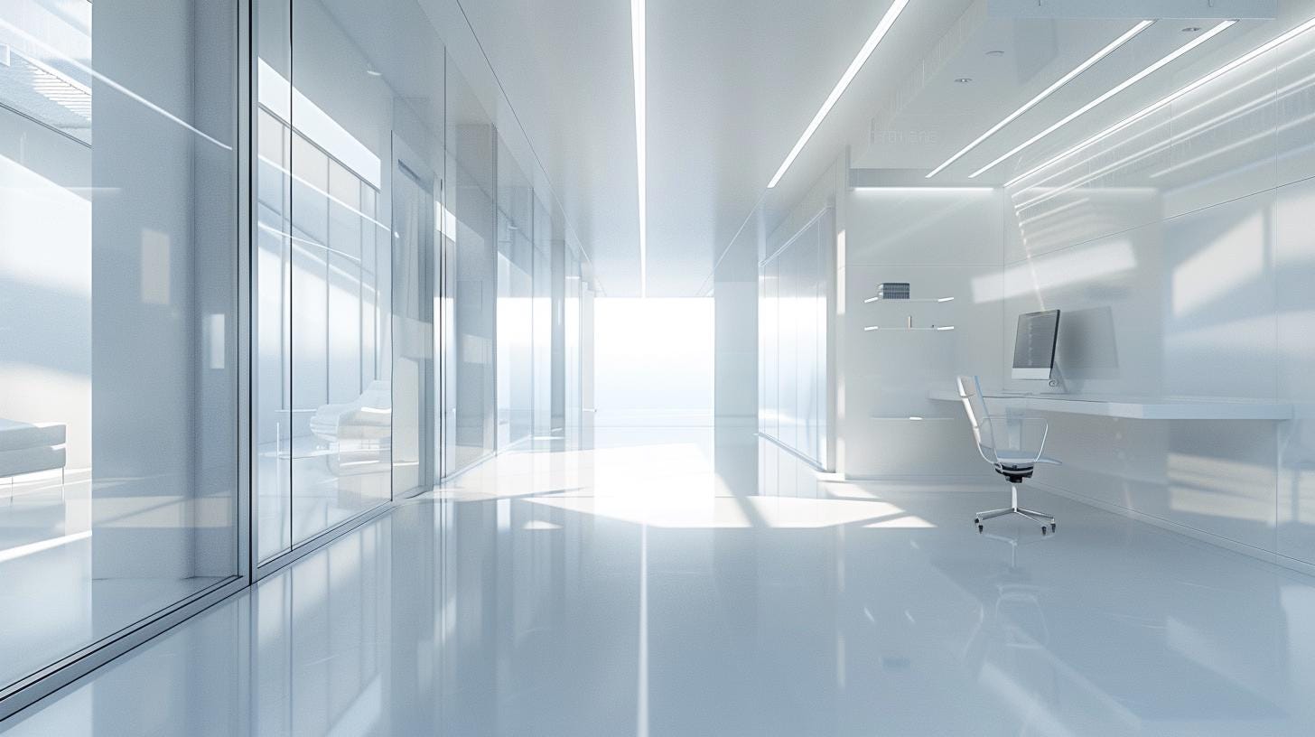 Spacious Office Environment Professional Virtual Background Bundle ...