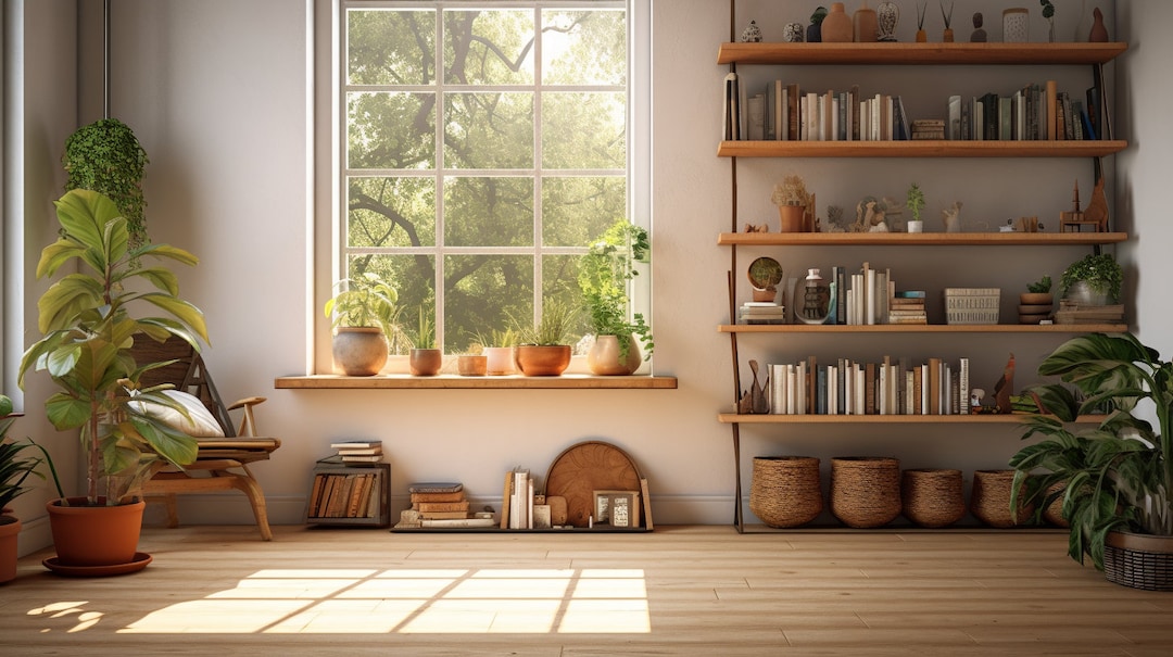 Warm Boho Professional Zoom Virtual Background Bundle | Work From Home ...