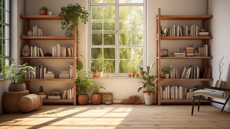 Warm Boho Professional Zoom Virtual Background Bundle | Work From Home ...