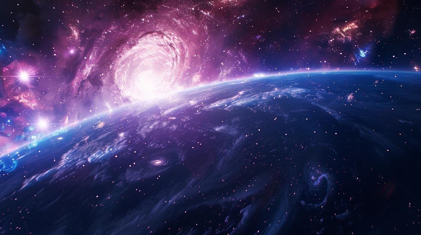 Space Galaxy Professional Virtual Background Bundle | Work From Home ...