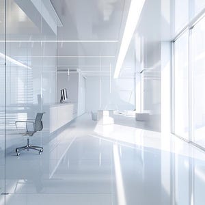 Spacious Office Environment Professional Virtual Background Bundle ...