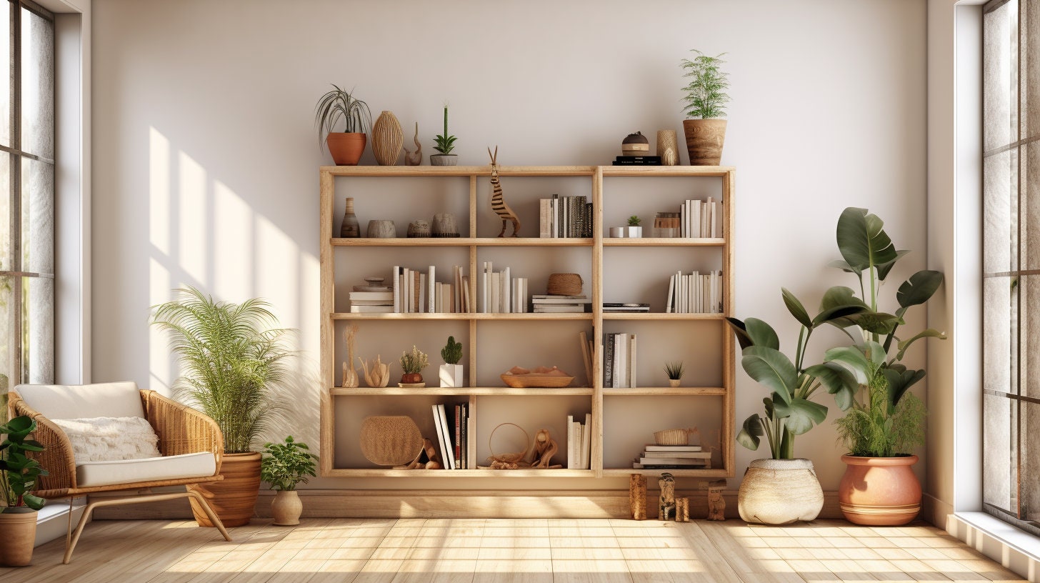 Warm Boho Professional Zoom Virtual Background Bundle | Work From Home ...