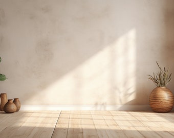 Light Boho Professional Zoom Virtual Background Bundle | Work From Home ...