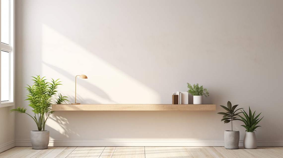 Light Boho Professional Zoom Virtual Background Bundle | Work From Home ...