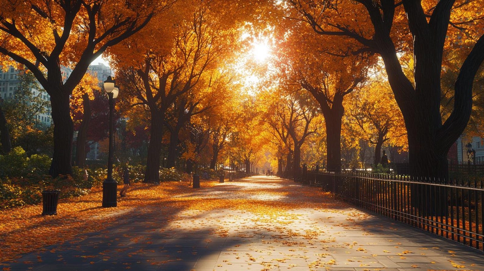 Autumn Thanksgiving Virtual Background Bundle | Work From Home Pngs ...