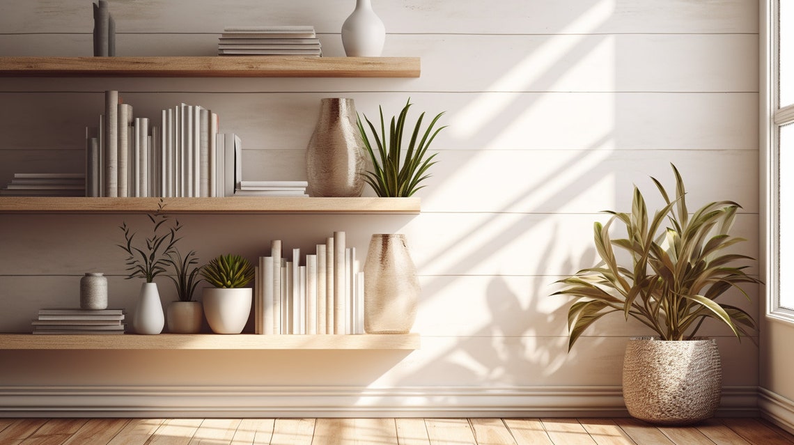 Warm Boho Professional Zoom Virtual Background Bundle | Work From Home ...