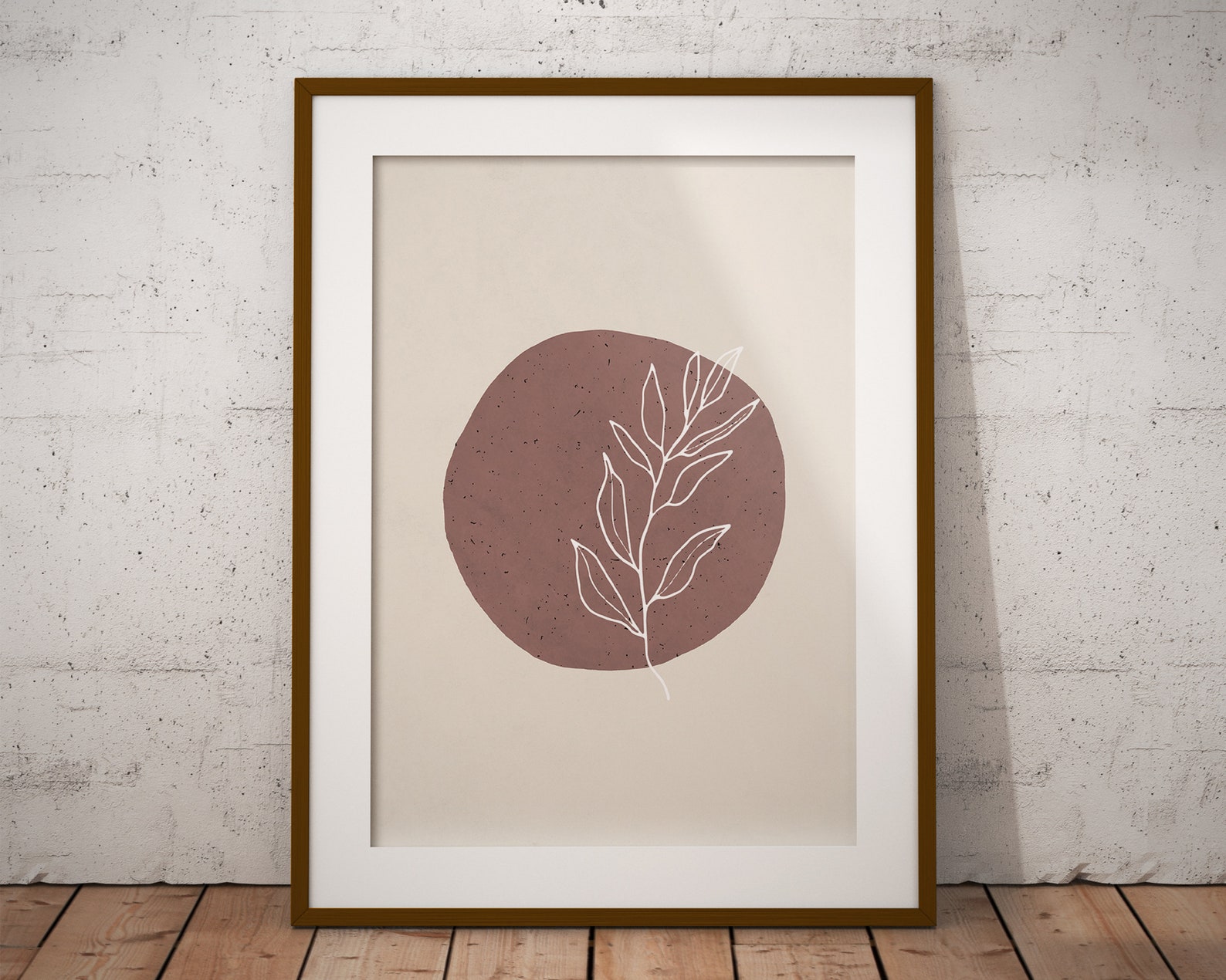 Leaf Line Art, Botanical Leaf Wall Art, Abstract Leaf Print, Botanical ...