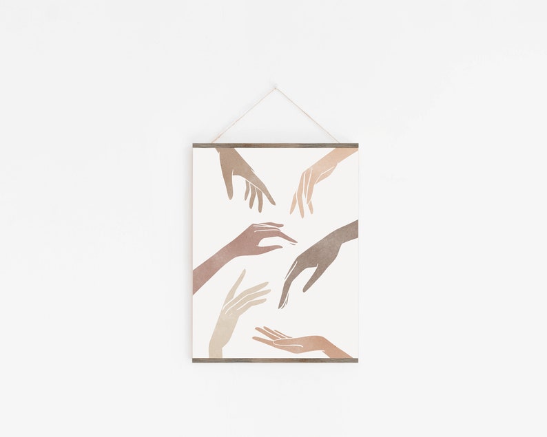 Diversity Wall Art Equality Prints End Racism Wall Decor - Etsy UK