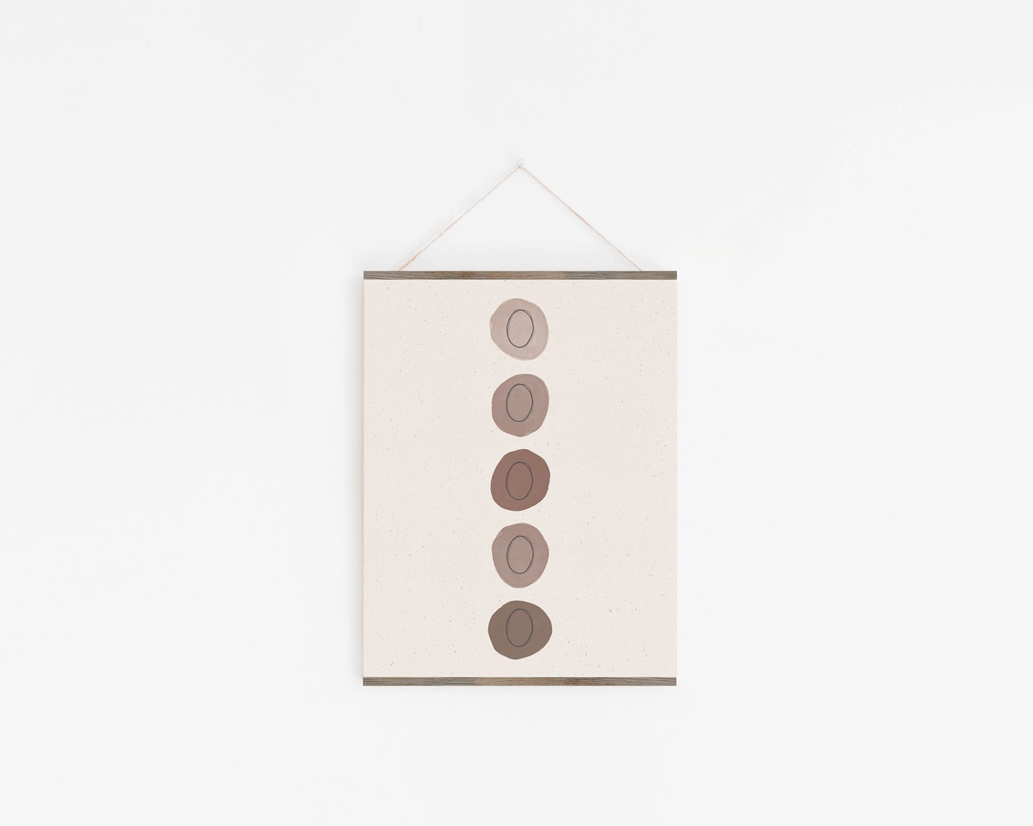Set of 5 Neutral Wall Art Poster Bundle 5 Piece Wall Art - Etsy UK