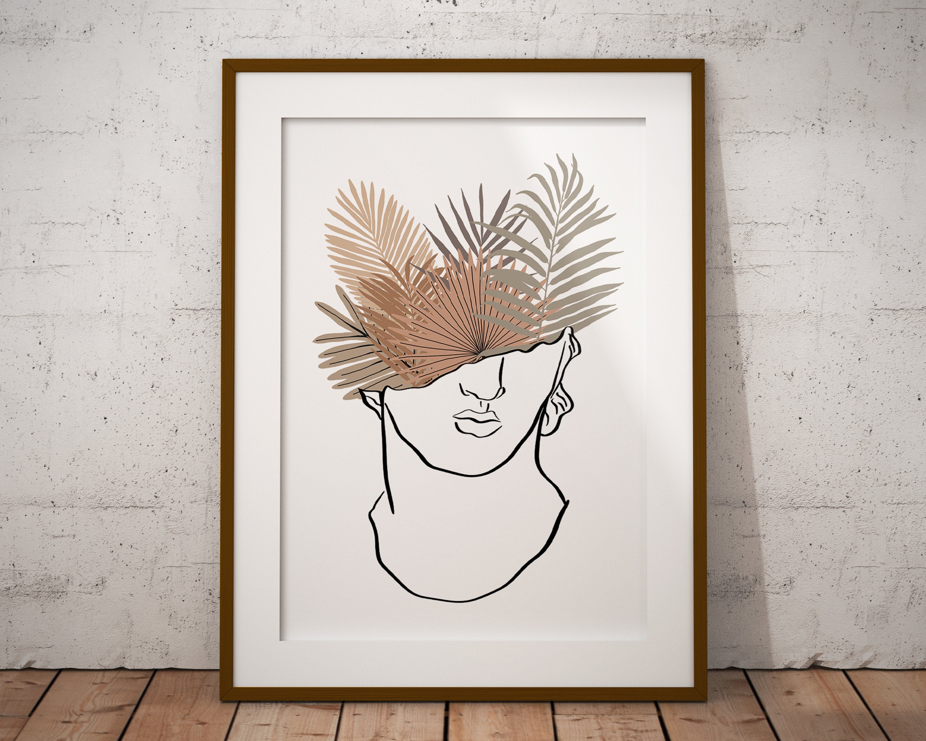 Greek Bust Print Ancient Head Fine Line Art Ancient Greek - Etsy UK