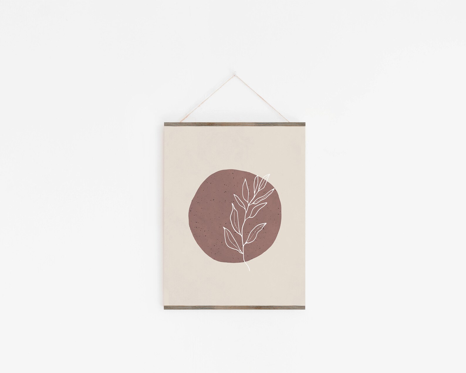 Leaf Line Art, Botanical Leaf Wall Art, Abstract Leaf Print, Botanical ...