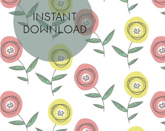 Printable gift wrap | Etsy