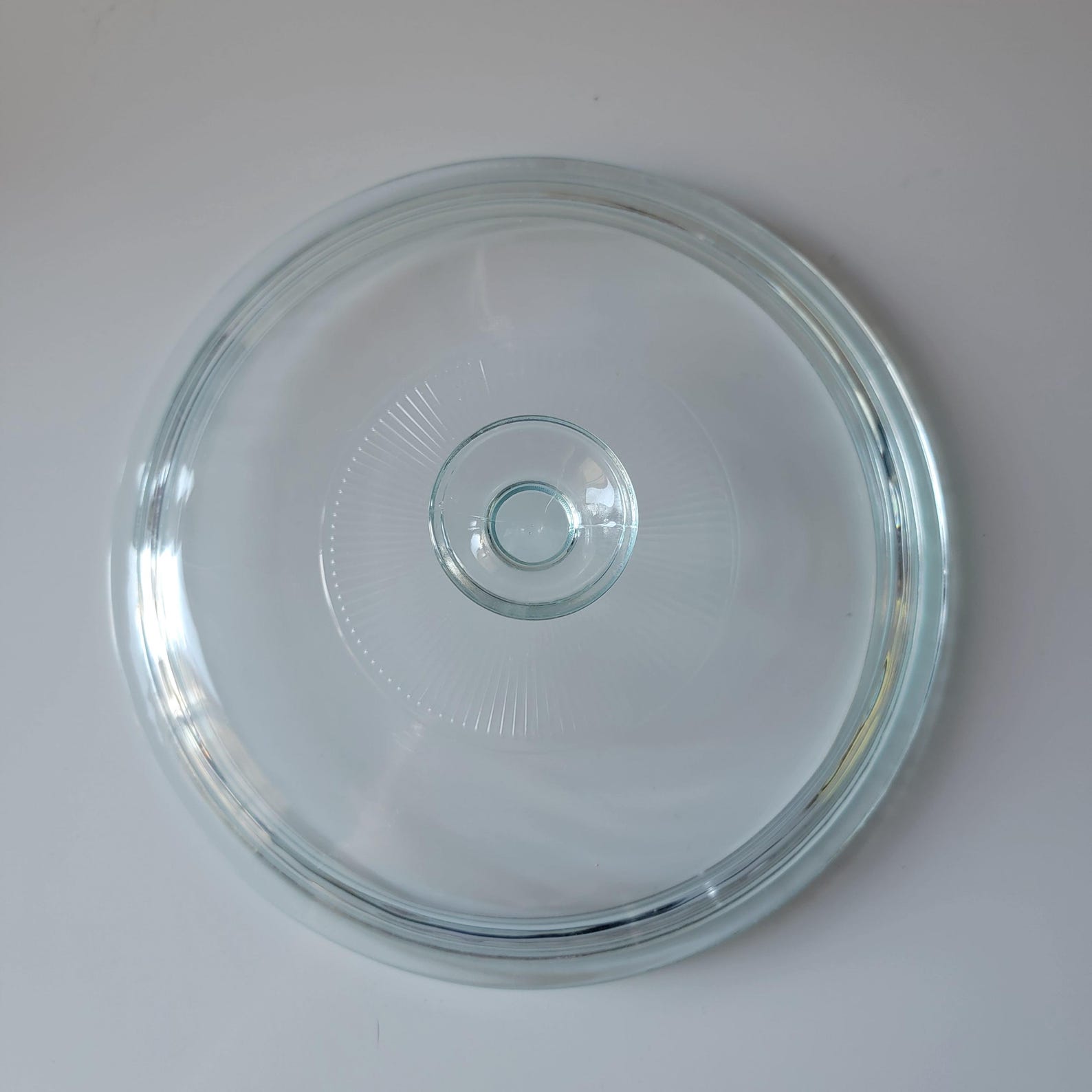 PYREX Glass Lid Replacement G1C – Clear Dome Knob, 8.75" Outer, 8 ...