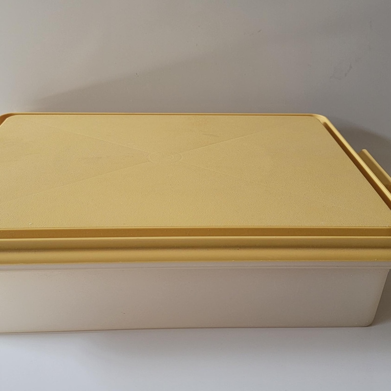 Yellow Tupperware - Etsy