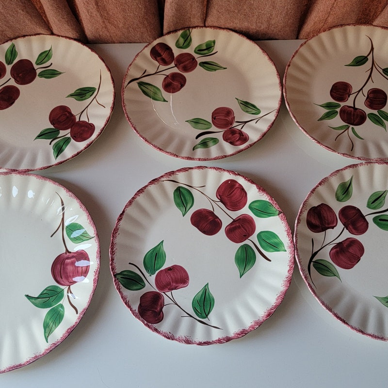 Blue Ridge Plates - Etsy