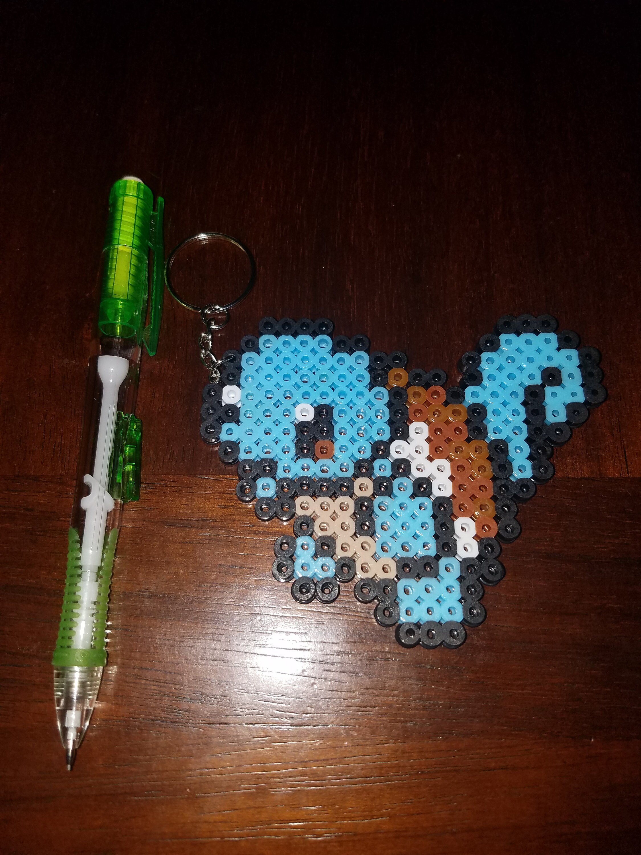 Perler Bead Pokemon Keychain pikachubulbasaurcharmandersquirtle ...