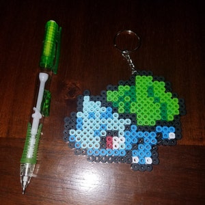 Perler Bead Pokemon Keychain pikachubulbasaurcharmandersquirtle ...