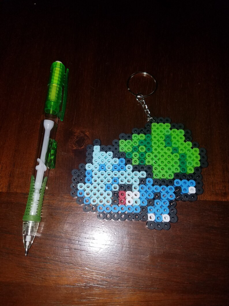 Perler Bead Pokemon Keychain | Etsy
