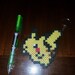 Perler Bead Pokemon Keychain pikachubulbasaurcharmandersquirtle ...