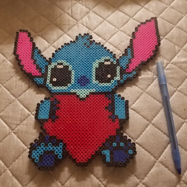 Lilo And Stitch Perler Etsy