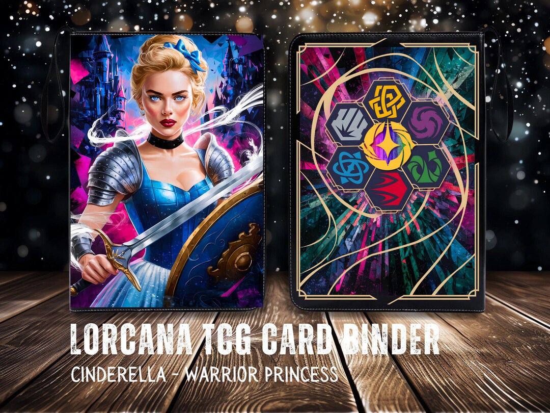 Cinderella Stouthearted - Limited Edition Lorcana Trading Card Binder ...