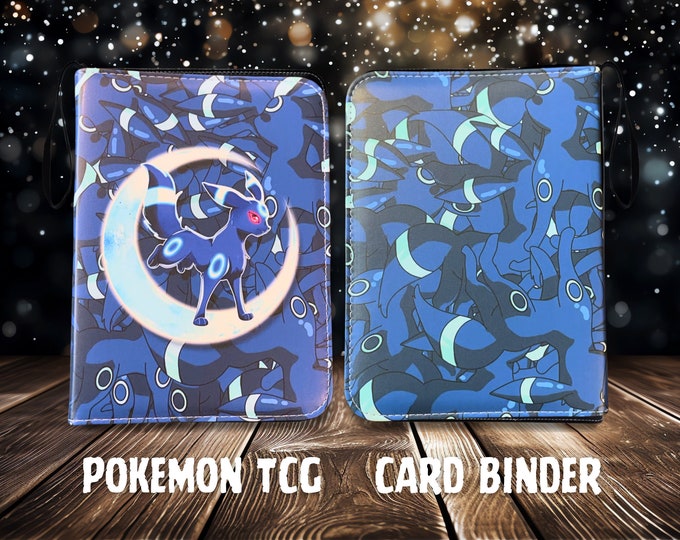 Umbreon Premium Pokemon Card Binder | Store, Protect, and Showcase Your ...