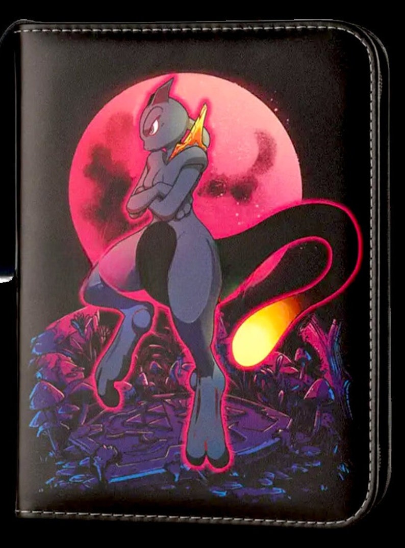 Pokemon Inspired Trading Card Binder Collectible Card Album - Etsy