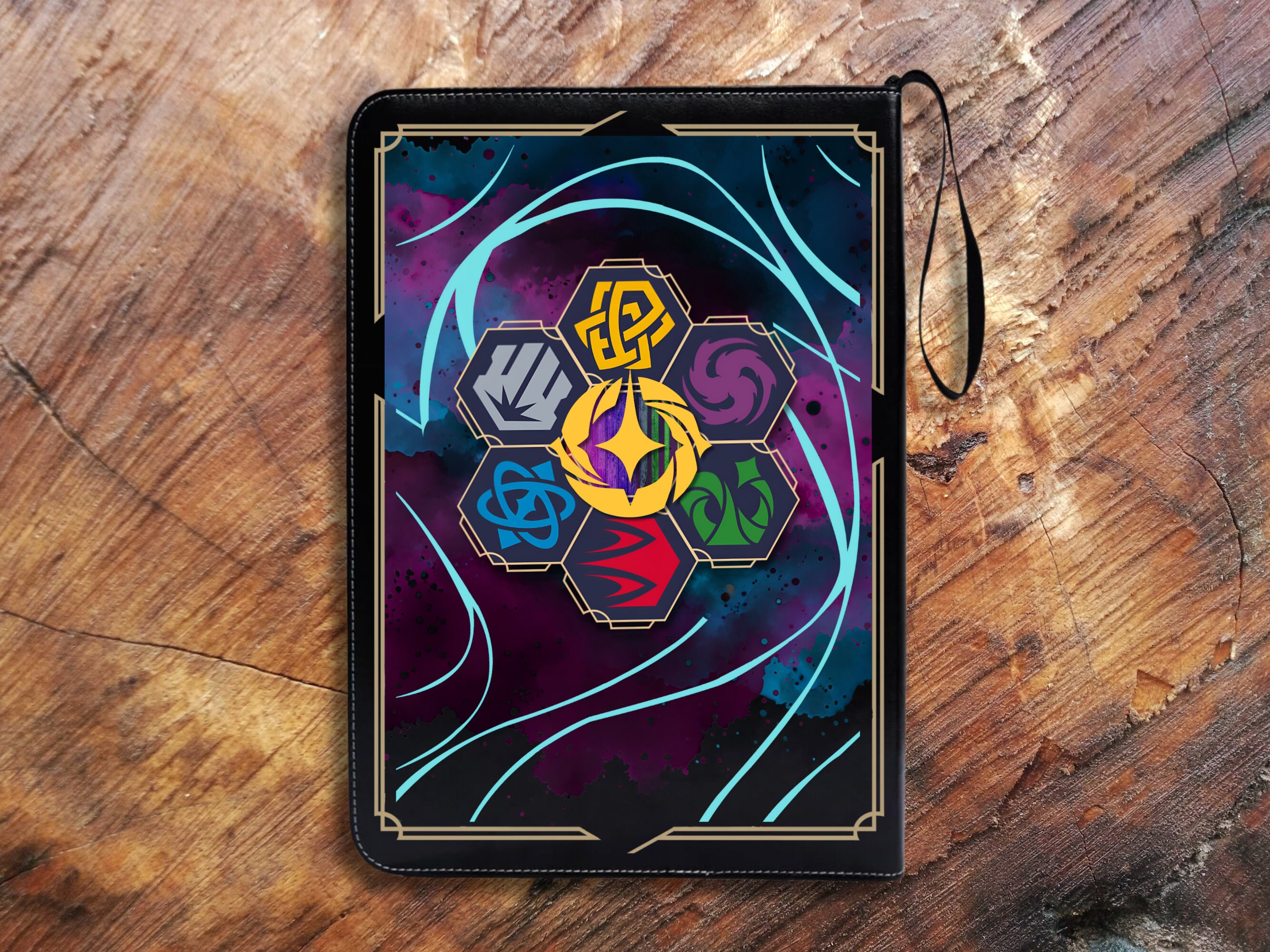 Lorcana Card Binder Featuring Stitch PU Leather Enchanted Card Storage ...