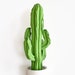 48 Jumbo Size Saguaro Cactus Plush, Handmade Fabric Cactus, Artificial ...