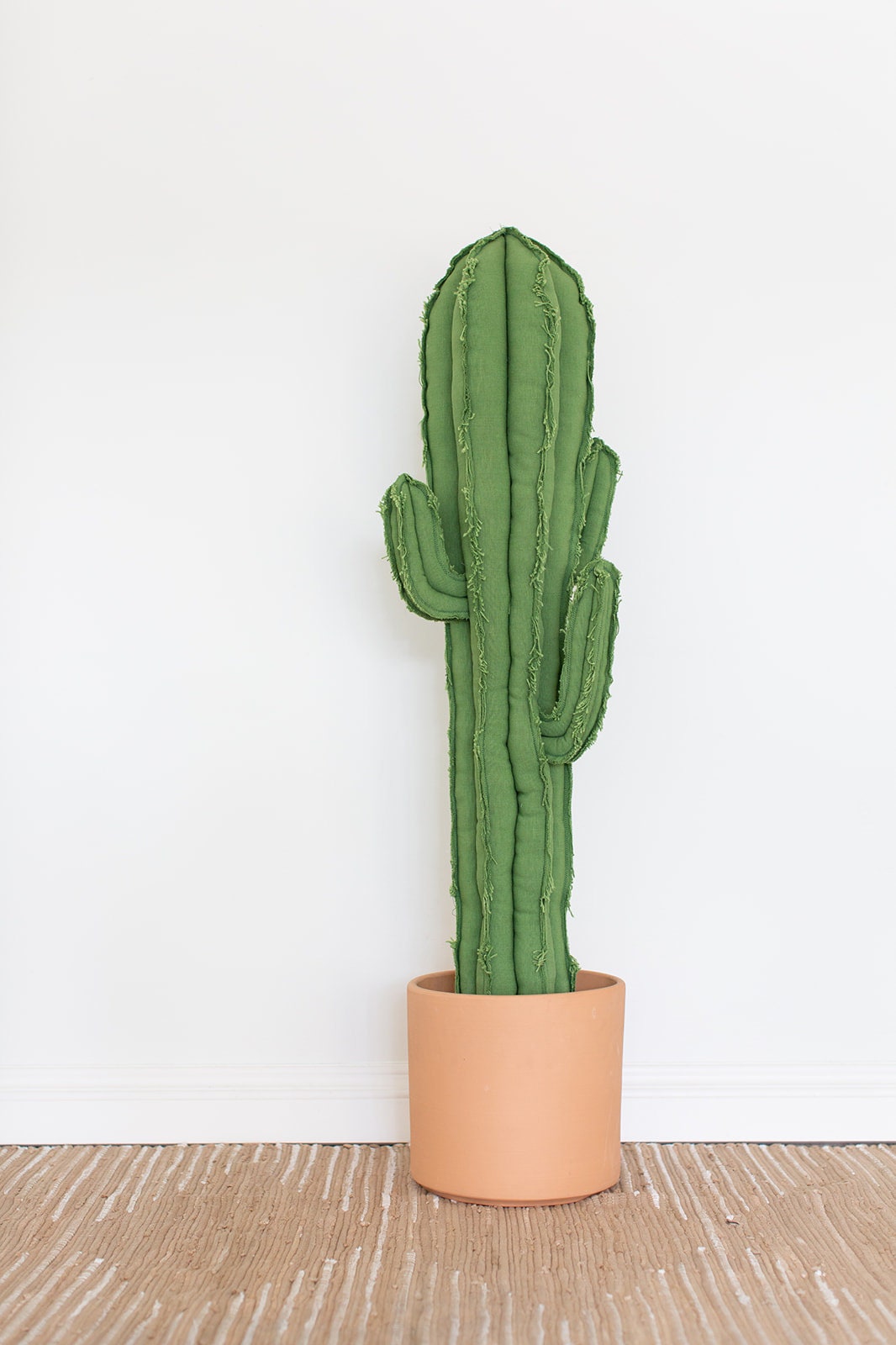 48 Jumbo Size Saguaro Cactus Plush, Handmade Fabric Cactus, Artificial ...