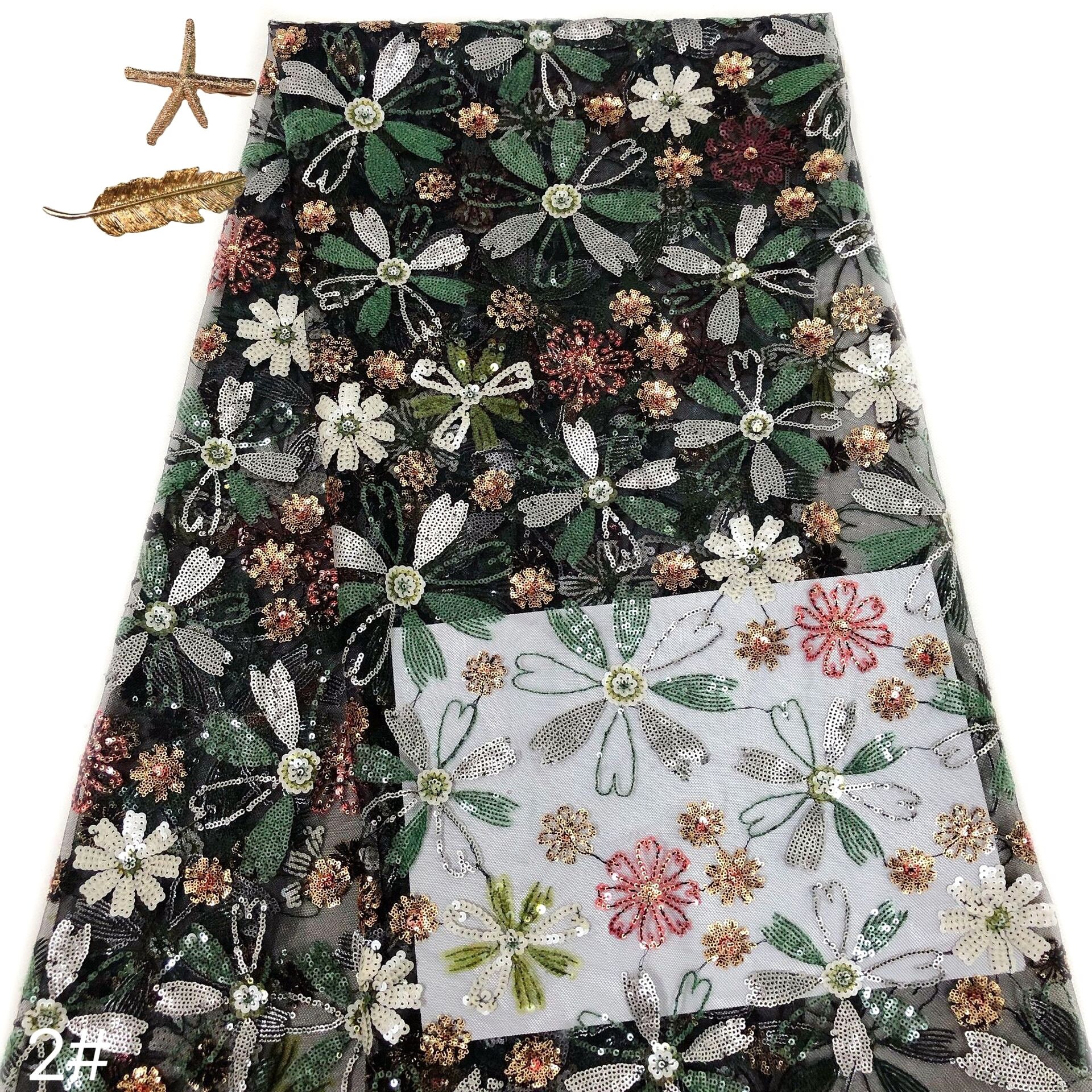 3 Colors Wedding Fabric Mesh Fabric Embroidery Lace Fabric - Etsy