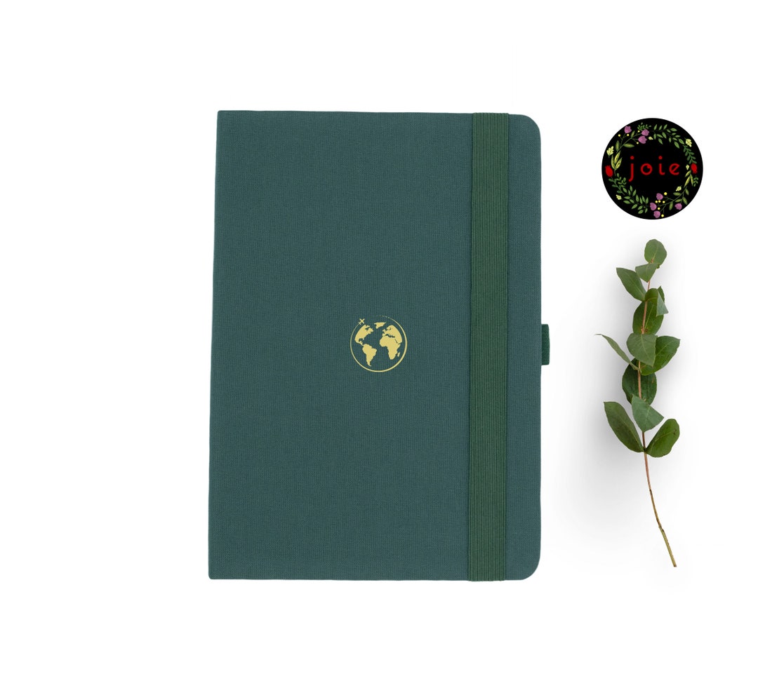 Around the World Dot Grid Notebook, Bujo Journal, No Bleed, No Ghost ...