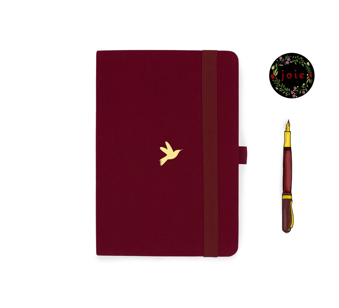 Chirp Scribbles A5 Dot Grid Notebook, Weekly Planner, Travel and ...
