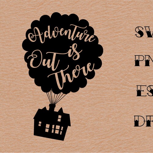 UP Svg Adventure is Out There Cut File Clipart Carl | Etsy