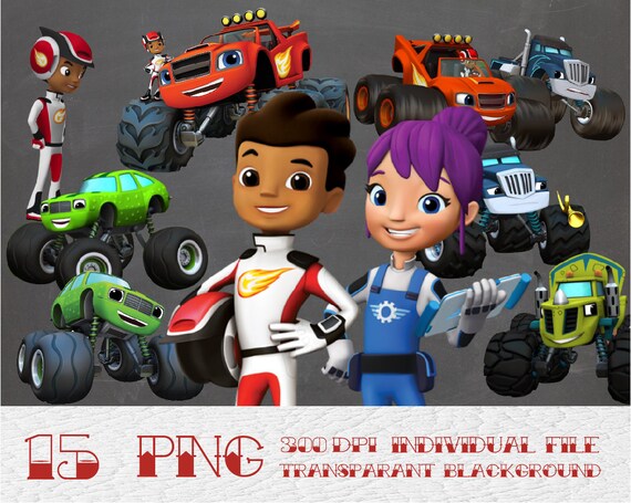 Blaze Clipart Clipart transparent Background PNG Disney - Etsy Canada