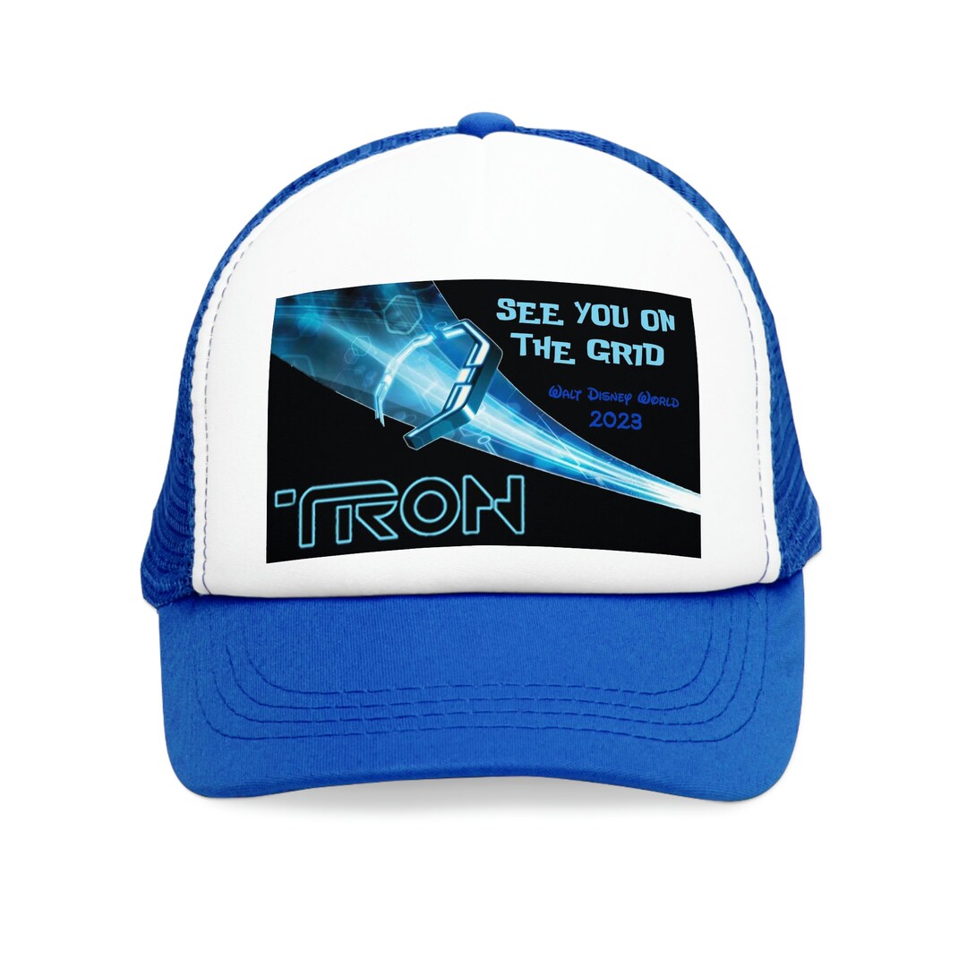 TRON GRID Mesh Cap - Etsy
