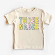 Threenager Birthday Party Invitation, Three-nager Party Theme, 3rd ...