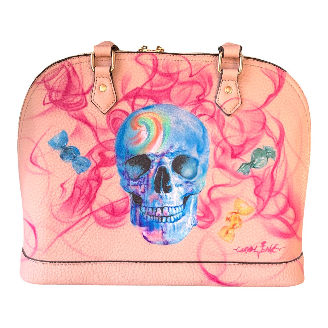 Skull Handbag Big Bag Horror Head Kawaii Skull - Etsy