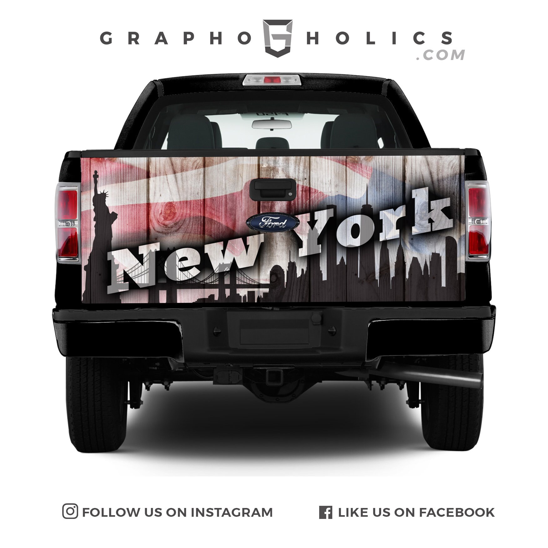 NEW High Quality Pick-up Truck Tailgate Wraps Unique | Etsy