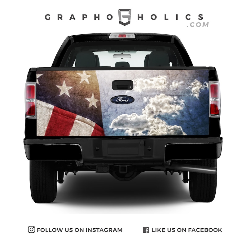 NEW High Quality Pick-up Truck Tailgate Wraps Unique - Etsy