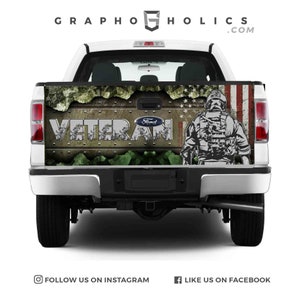 NEW!!! High Quality Pick-up Truck Tailgate Wraps – Unique Designs ...