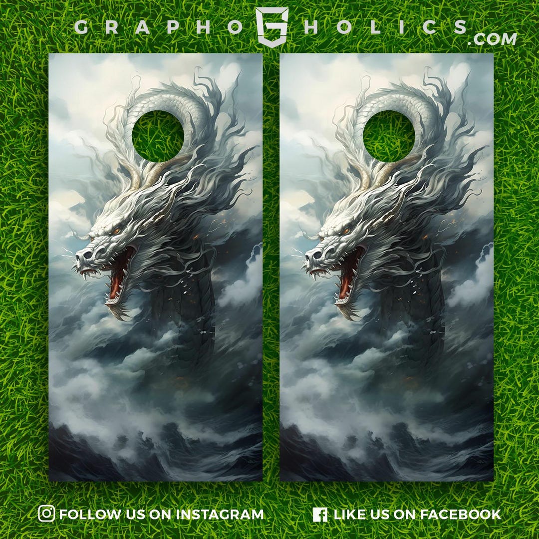 Set of 2 High Quality Laminated Cornhole Boards Wraps 24x48 Inch ...