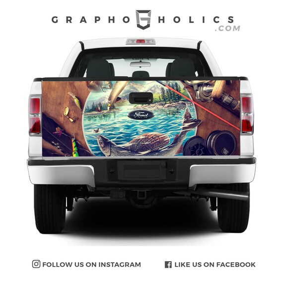 High Quality Pick-up Truck Tailgate Wraps Unique Designs | Etsy