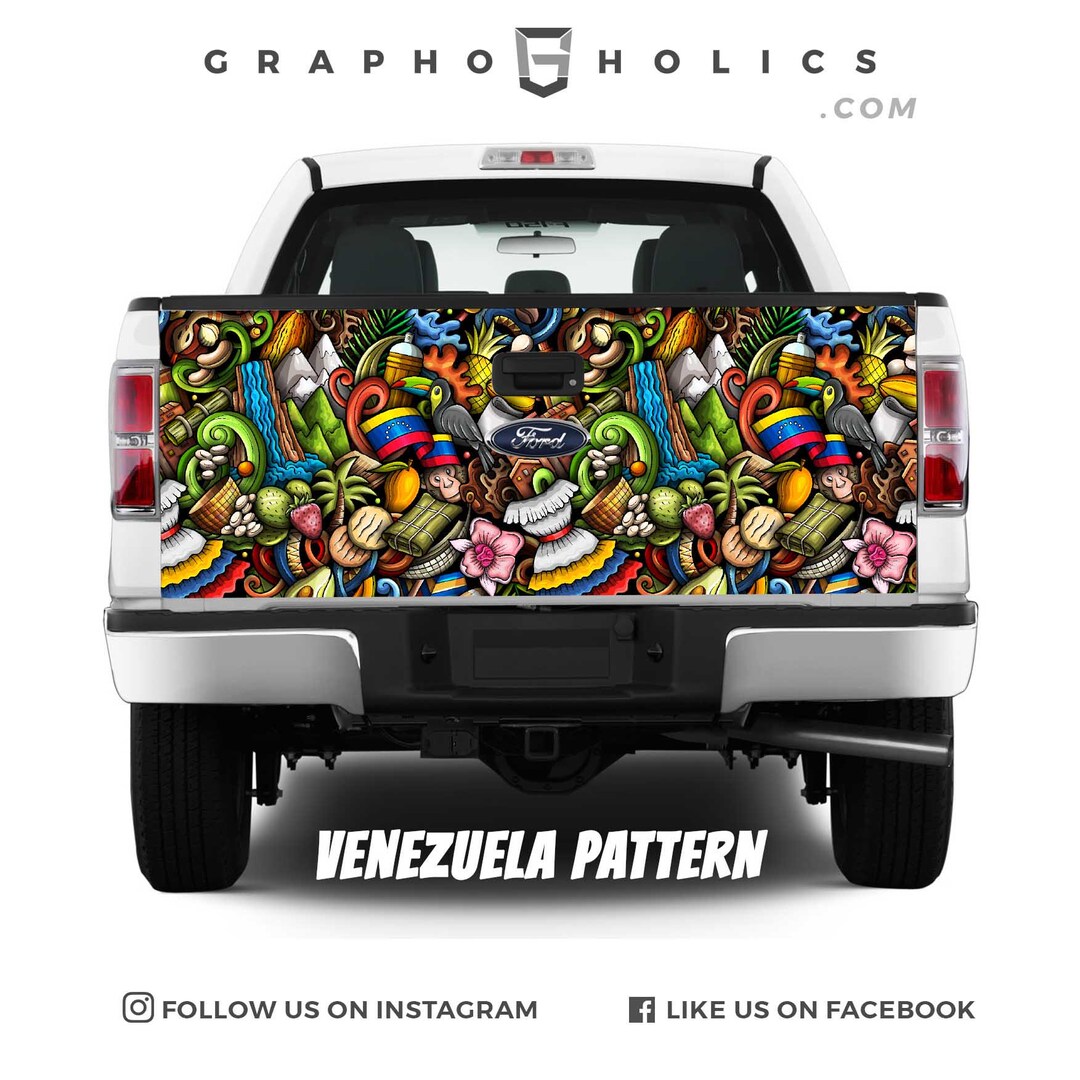 High Quality Pick-up Truck Tailgate Wraps – Unique Designs, Custom ...