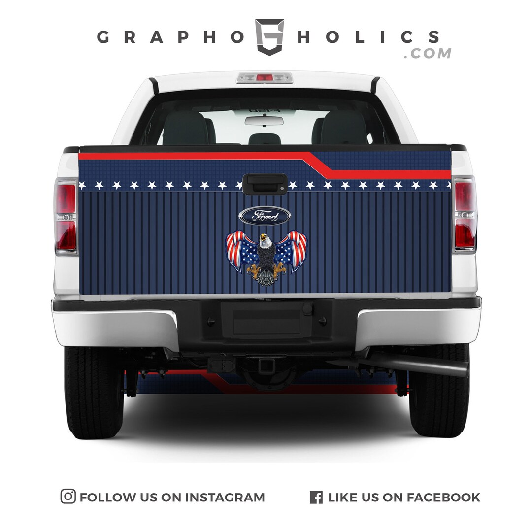 High Quality Pick-up Truck Tailgate Wraps – Unique Designs, Custom ...