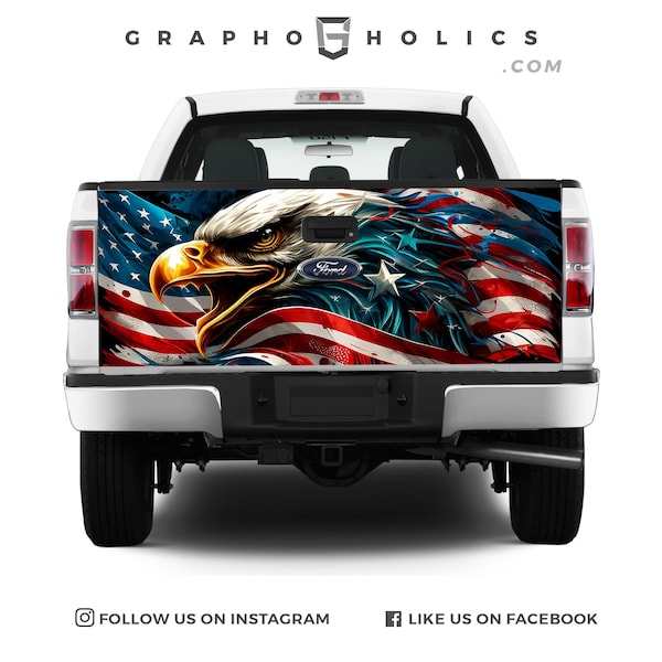 Tailgate Wrap Decal for Truck - Etsy