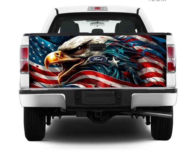 High Quality Pick-up Truck Tailgate Wraps – American Eagle Wrap - Etsy